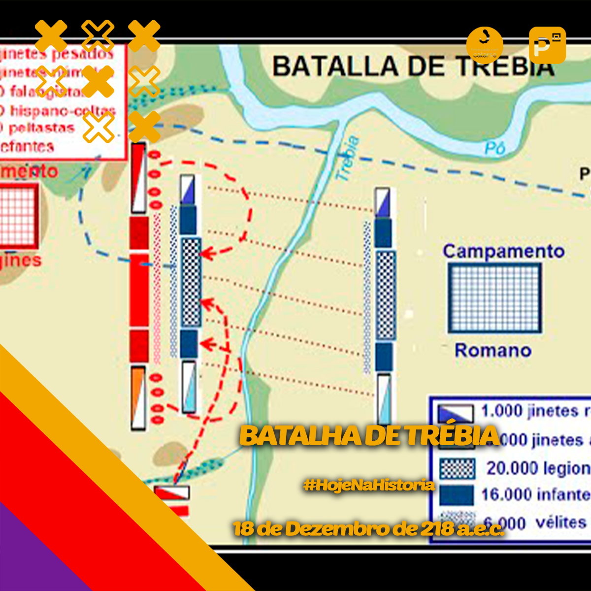 BATALHA DO TRÉBIA! – Clio: História e Literatura